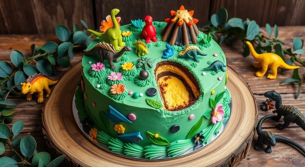 How to Make the Perfect Dinosaur Cake at Home